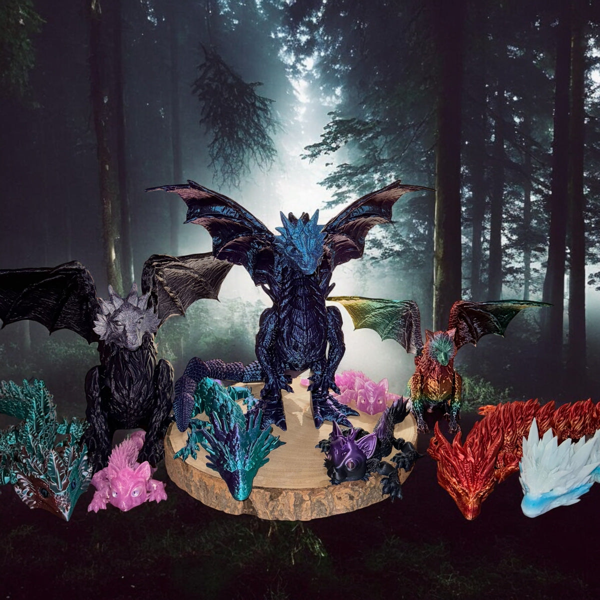 3D Printed Dragons – Feehan & Co.
