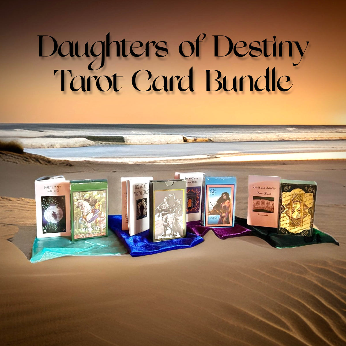 Daughters of Destiny Tarot Card Bundle (4 Tarot Card Bundle) – Feehan & Co.