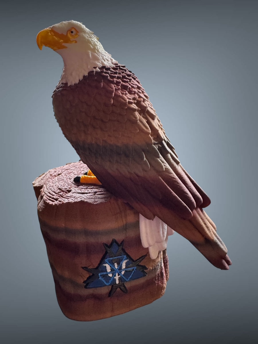 GhostWalker Eagle Statue - 3D Printed – Feehan & Co.