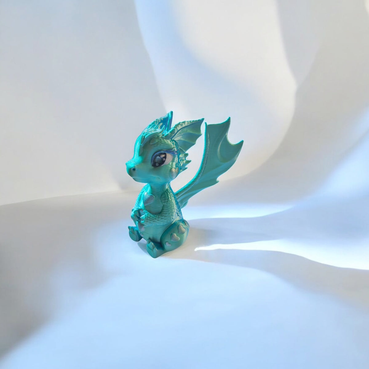 3D Printed Sea Haven Dragon- Rikki (Water Bound) – Feehan & Co.
